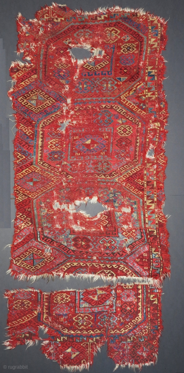 East Anatolian Kurdish divan cover. Red-wefted group with great color ...