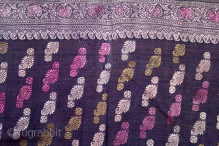 Baluchar Sari woven in silk Brocade From Murshidabad,West Bengal,India ...